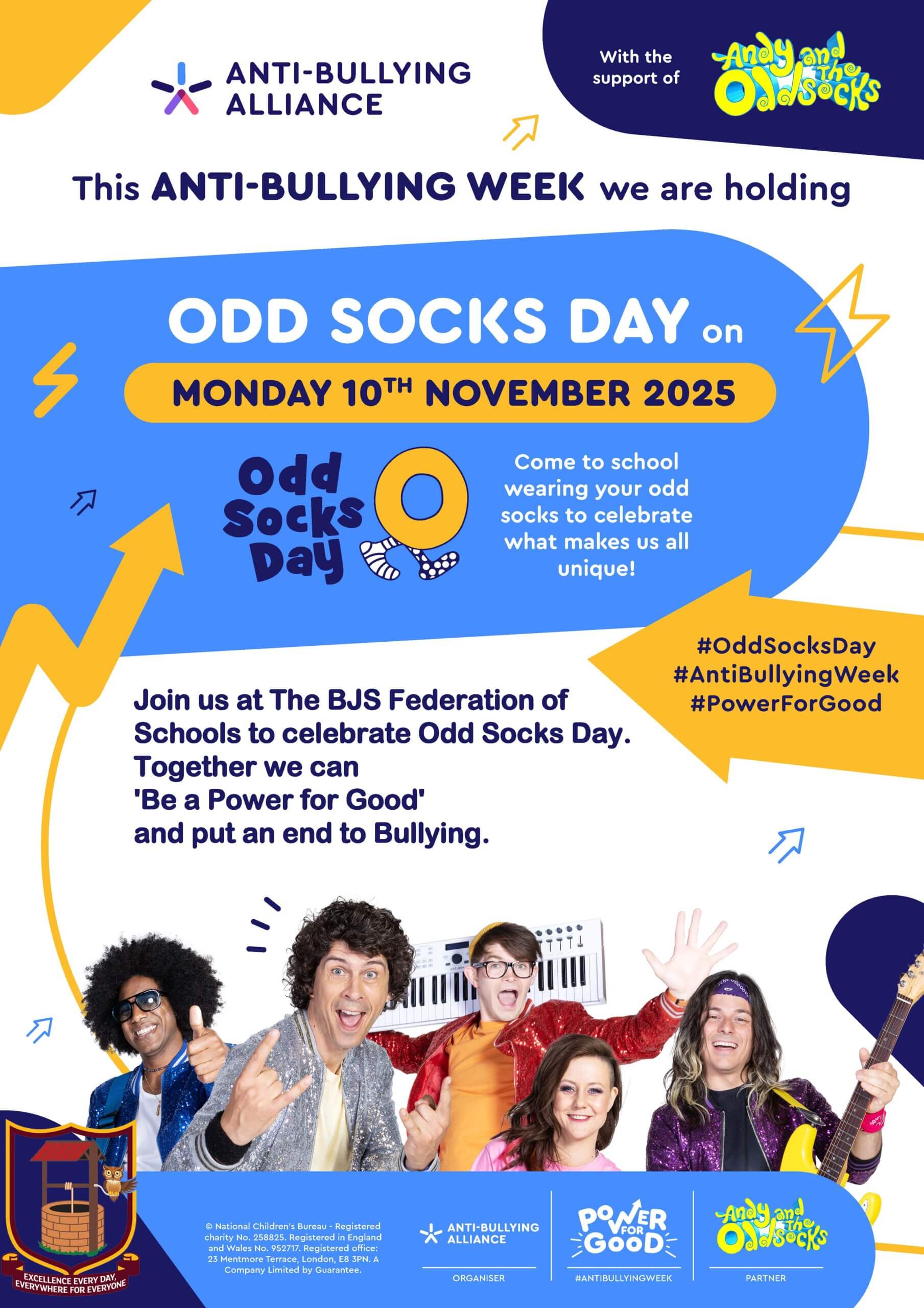 Odd Socks Day - Monday 10th November 2025 - Stockwell Primary